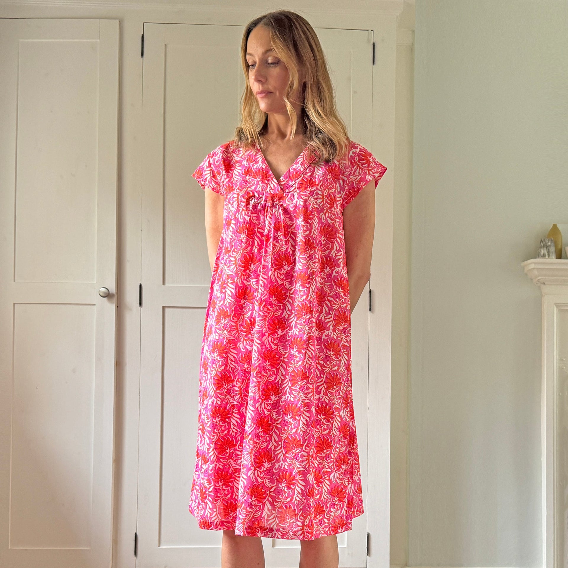AUDREY SHIFT RESORT NIGHTIE DRESS – Lime Tree Design