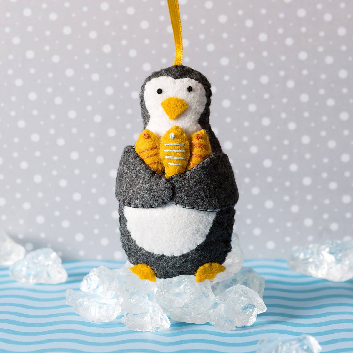 Penguin Felt Craft Kit – Lime Tree Design