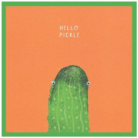 Googly Eyes Hello Pickle – Lime Tree Design