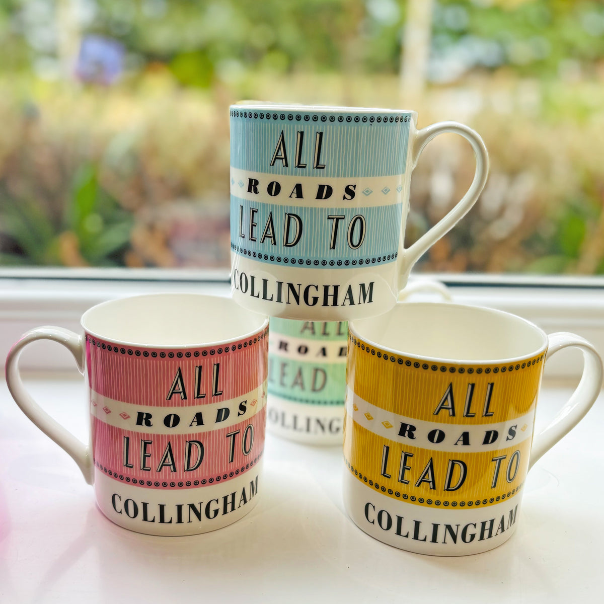 All Roads Lead to Collingham Mug – Lime Tree Design